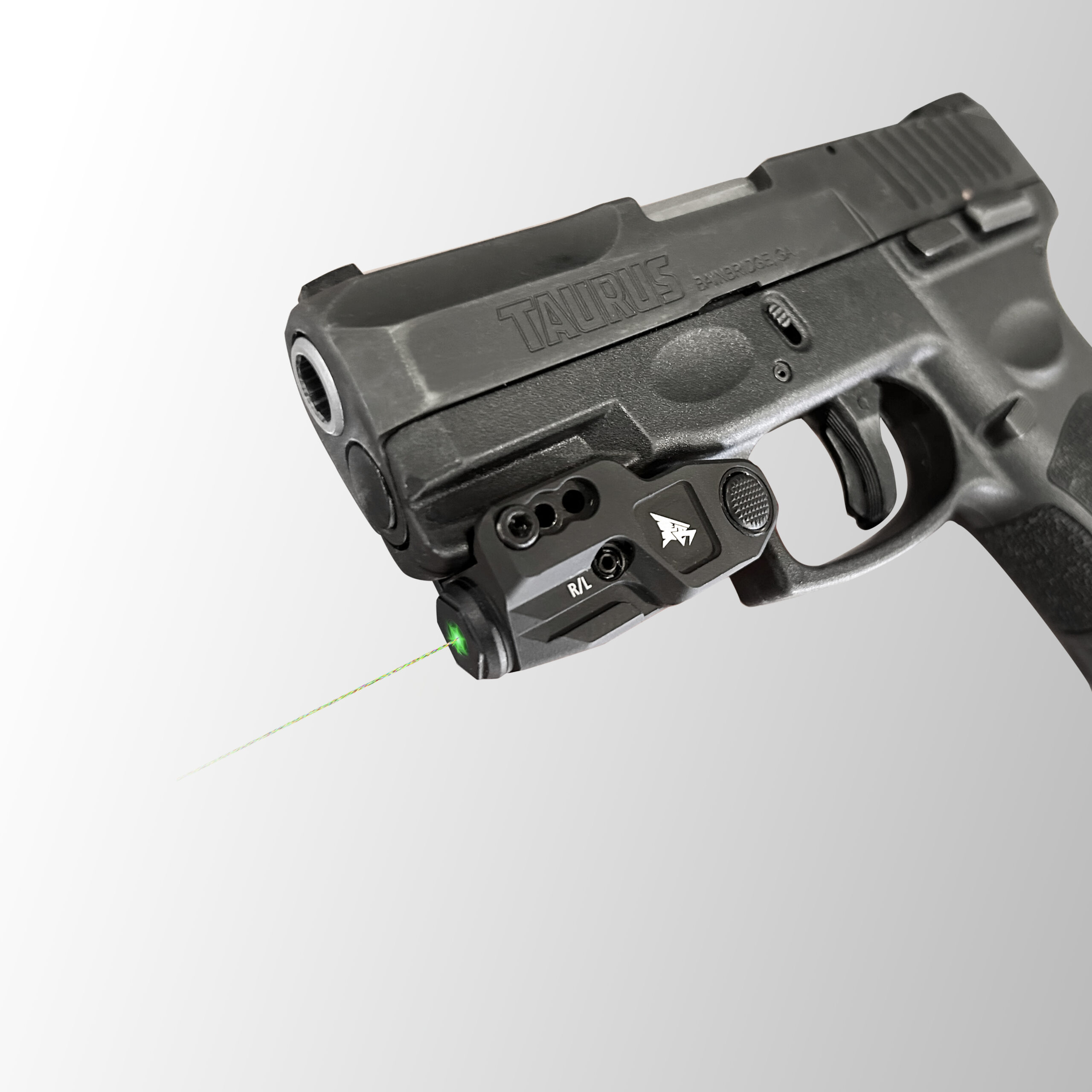 Hawk Gazer Low Profile Blue Laser /Smart Activation Subcompact Pistols ...